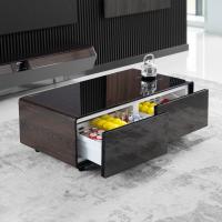 China Living Room Furniture Mini Refrigerator Side Table with Music Player and Freezer Fridge for sale
