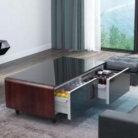 China Smart Furniture Refrigerator Table with Intelligent Refrigerator and USB Installation for sale