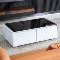 China Smart Living Room Furniture Coffee Table with Built-in Speaker and Wireless Charging for sale