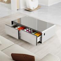 China Elegant Home Furniture Multifunctional Coffee Table with Smart Furniture Refrigerator for sale