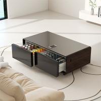China Bedroom Furniture Metal Center Coffee Tables with Drawer Living Room Modern Luxury for sale