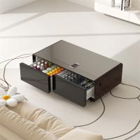 China Bedroom Furniture Metal Center Coffee Tables with Drawer Living Room Modern Luxury for sale