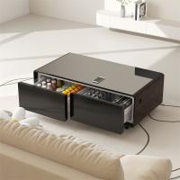 China Bedroom Furniture Metal Center Coffee Tables with Drawer Living Room Modern Luxury for sale