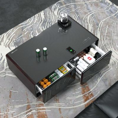 China Living Room Furniture Waterproof Smart Coffee Table with Wireless Charging and Music Speaker for sale
