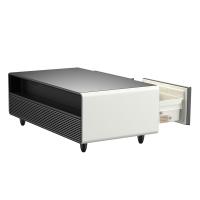 China Smart Furniture Living Room Table with Electric Power Source and Wireless Charging for sale