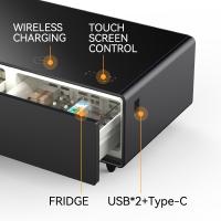 China Wireless Charger Metal Smart Touch Table for Modern Living Room Furniture in 2024 for sale