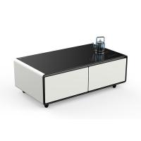 China Modern Electric Double Door Refrigerator Smart Coffee Table for Living Room Furniture for sale