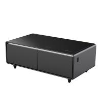 China Electric Cooling Drawer Wine Cellar Cabinet Modern Coffee Table Living Room Furniture for sale