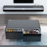 China 1357*732*503mm Packing Size Modern Tea Table with Wireless Charging and Refrigerator for sale
