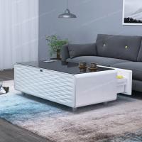 China Smart Refrigerator Wooden Modern Top Coffee Table for Customized Living House Furniture for sale