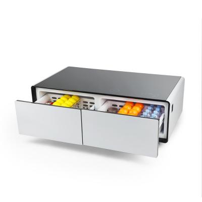China 130L Coffee Table with Smart Touch Control Music and 110220 Voltage Compatibility for sale