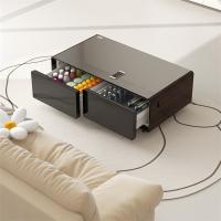 China R600a Refrigerant Side Tea Table Smart Furniture with Wireless Charger and Music Player for sale