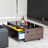 China Coffee Table Specific Smart Table Refrigerator with 135L Drawer Built-in Audio Player for sale