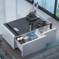 China Modern Style Multifunctional Nordic Luxury Side Table Wireless Charging and Boiling Water for sale