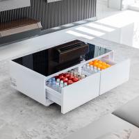 China 2024 USB Charging Port Smart Touch Screen Cooler Drawer Refrigerator for Home Furniture for sale