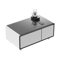 China Modern Style Multifunctional Nordic Luxury Side Table Wireless Charging and Boiling Water for sale