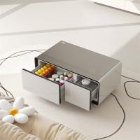 China Modern Living Room Furniture Fridge Table Refrigerator with 90L Refrigerated Drawer for sale