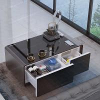 China Living Room Smart Furniture Smart Coffee Table with Multifunctional Refrigerator for sale