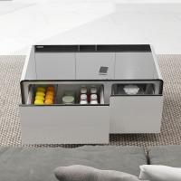 China Living Room Smart Furniture Smart Coffee Table with Multifunctional Refrigerator for sale