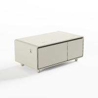 China Modern European Style Standard Sized Coffee Table with Smart Refrigerator and Speaker for sale