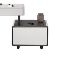 China 220240110V Mini Refrigerator Table with Wireless Charging and Smart Coffee Table 65L for sale