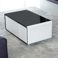 China Modern Design Style 2024 93L Small Refrigerator Smart Coffee Table Double Door Refrigerator Freezer for sale