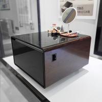 China Living Room Furniture Modern Mini Side Table with Wireless Charging Refrigerator Drawer for sale