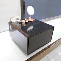 China Modern Design 2024 Smart Coffee Table with Refrigerator Storage and Touchscreen LED Light for sale