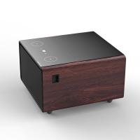 China Modern Smart Coffee Table with Tempered Glass Top and Wine Cooler Gross Weight 33.5KGS for sale