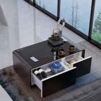 China Wireless Charging Refrigerator Smart Coffee Table for Modern Luxury Bedroom Furniture for sale