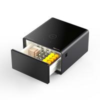 China Power Consumption 0.32KWh/24h Smart Coffee Table with Touch Screen Operation and Fridge for sale