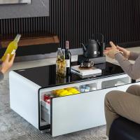 China 2024 Smart Furniture Electric Consumption of 0.42kwh/24h Coffee Table with Tempered Glass Top for sale