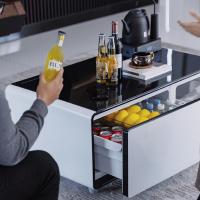 China 2024 Smart Furniture Electric Consumption of 0.42kwh/24h Coffee Table with Tempered Glass Top for sale