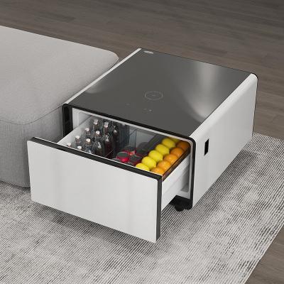 China USB Charger and Wireless Charging Smart Coffee Table for Modern Living Room Furniture for sale