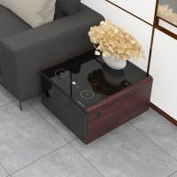 China 65L Refrigerator Mini Side Fridge for Multi-Function Tea Table and Smart Coffee Table for sale