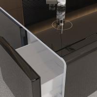 China 2024 Frozen Smart Coffee Table with Built-in Refrigerator and Tempered Glass Top for sale