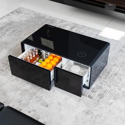 China Mini Fridge Coffee Table Electric Living Room Furniture for Smart Homes and Appliances for sale