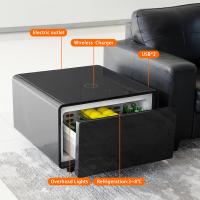 China Modern Nordic Style Living Room Wireless Charging Smart Side Table with USB Parameters for sale