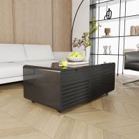 China 2024 Modern Smart Coffee Table with Wireless Charging and Direct Cooling Refrigeration for sale
