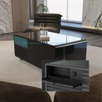China 2024 Modern Smart Coffee Table with Wireless Charging and Direct Cooling Refrigeration for sale