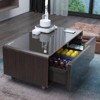 China Primst Living Room Furniture Wireless Charging Smart Coffee Table and Mini Side Table for sale
