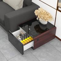 China Smart Coffee Table Furniture For Home Living Room Refrigerator Glass Bar Wine Cabinets for sale