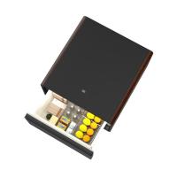 China Entertaining Speaker Smart Furniture Modern Luxury Beer Bar Table with Cooling Drawer for sale
