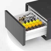 China Entertaining Speaker Smart Furniture Modern Luxury Beer Bar Table with Cooling Drawer for sale