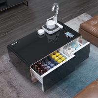 China Living Room Furniture Modern Smart Coffee Table with Refrigerator and Cooling Drawer for sale