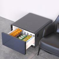 China Modern Stylish Multifunctional Smart Coffee Table Bar Fridge for Living Room Furniture for sale
