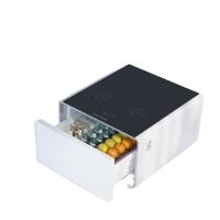 China Modern Refrigerator Living Room Table with Built-in Fridge and Wireless Charging for sale