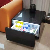 China Multifunctional Living Room Furniture Smart Coffee Table with Fridge and Speaker for sale