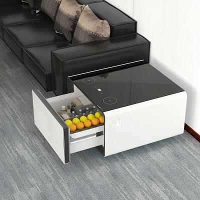 China Living Room Furniture Specific Coffee Table Smart Technology and Mini Fridge Included for sale
