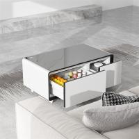 China Smart Living Room Coffee Table with 2 Refrigerator Drawers Temperature Range 3 8 C/6- 12 C for sale